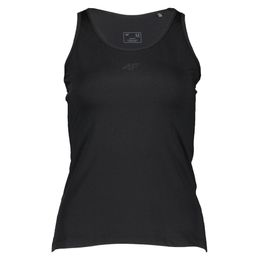 4F Trainingstop in Schwarz - 43% | Gr&ouml;&szlig;e S | Damen-outdoor-tops-shirts