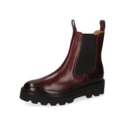 Melvin & Hamilton MELVIN & HAMILTON Leder-Chelsea-Boots "Sally 186" in Bordeaux - 51% | Größe 38 | Stiefeletten