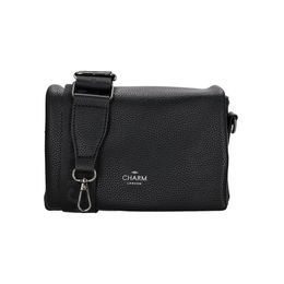 Charm Umh&auml;ngetasche in Schwarz - (B)21 x (H)12 x (T)7,5 cm - 45% | Damen-taschen