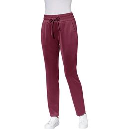 Damen Schlupfhose in Stretch-Qualit&auml;t bordeaux, Gr&ouml;&szlig;e 28