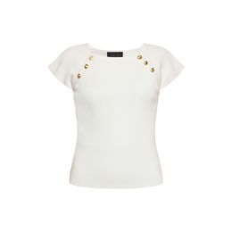 NAEMI Shirt Damen Gr&ouml;&szlig;e XL wollwei&szlig;