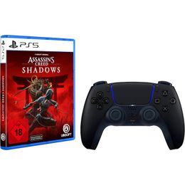 Playstation 5 -Controller »Assassin's Creed Shadows + PS5 Controller« schwarz Der Controller gibt den Spielern die Möglichkeit, den Effekt...