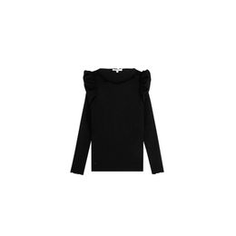 Scalpers Wrinkle Puff Ls Tee ' ' Damen Gr&ouml;&szlig;e L schwarz