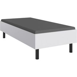 wimex Bett &raquo;Easy, gro&szlig;e Auswahl an Gr&ouml;&szlig;en und Farben, auch in Komforth&ouml;he&laquo; Made in Germany, ohne Kopfteil, ideal unter Dachschr&auml;gen oder Fenster...