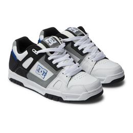 DC Shoes Sneaker »Stag« White/Grey/Blue 12,5(46,5) 12,5(46,5) Leder-, Nubukleder- oder Wildlederobermaterial...