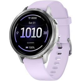 Garmin Smartwatch »Venu 4 41 mm« (3, 04 cm / 1, 2 ′′) Grau/Silber