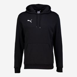 Puma Schwarzer Kapuzenpullover mit Logo-Detail