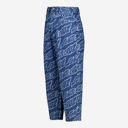 Santa Cruz Dunkelblaue Creep Repeat Big Pants Jeans mit Logo-Muster