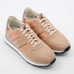 Geox Nuderosa Spherica Vseries Sneaker mit gl&auml;nzendem Overlay