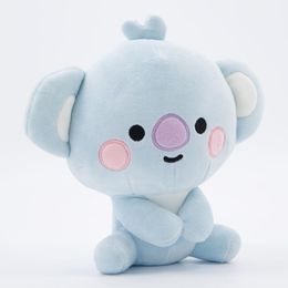 BT21 Hellblaues Stofftier im Koya-Design