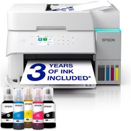 Epson Multifunktionsdrucker »EcoTank ET-3956« weiss Beidseitiger Druck, Display