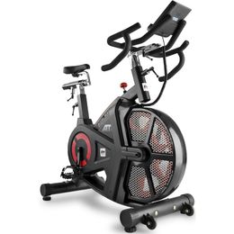 BH FITNESS Air Bike »Indoorbike I.AirMag H9122I« Schwungmasse ca. 18 kg, 16 Widerstandsstufen schwarz/rot