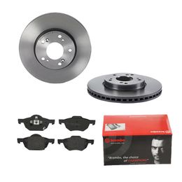 Brembo Bremsensatz-Vorderachse COATED DISC LINE / STANDARD Universal vorne rechts links innenbel&uuml;ftet 280mm f&uuml;r HONDA 45251SEAE00 45022SEAEZ1 45251S1A