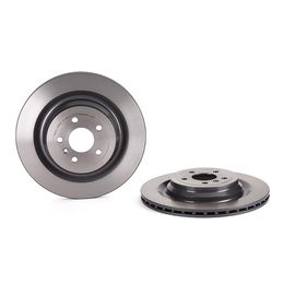 Brembo Bremsscheibe COATED DISC LINE 09.A961.11 hinten rechts links innenbel&uuml;ftet 345mm f&uuml;r MERCEDES-BENZ BRABUS 1664230700 A1664230212 A1664230700