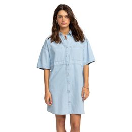 Roxy Sommerkleid »Pacific Night« Light Blue XXL - US-Größen US-Größen XXL Material: Mittelschwerer, heller Jeansstoff...