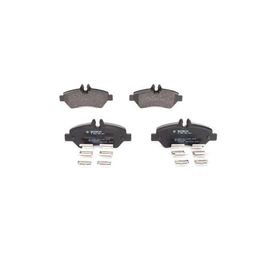 Bosch Bremsensatz-Hinterachse COATED DISC / STANDARD IJZJSGM5W5 Bremsensatz, Scheibenbremse hinten rechts links voll 298mm f&uuml;r VW MERCEDES-BENZ 680137