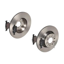 Brembo Bremsensatz-Hinterachse COATED DISC LINE / STANDARD Bremsensatz, Scheibenbremse hinten rechts links voll 300mm f&uuml;r SKODA VW (SVW) SEAT (FAW) AU