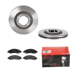 Brembo Bremsensatz-Vorderachse Bremsensatz, Scheibenbremse vorne rechts links innenbel&uuml;ftet 280mm f&uuml;r GMC ISUZU HAVAL GREAT WALL 8980511150 8890403170