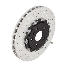 Brembo Bremsscheibe TWO-PIECE FLOATING DISCS LINE vorne rechts links Gelocht/innenbel. 355mm f&uuml;r VAUXHALL SAAB OPEL 13273625 13476989 569132 09.A804.3