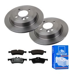 ATE Bremsensatz-Hinterachse IJF141GPP4 Bremsensatz, Scheibenbremse hinten rechts links voll 259mm f&uuml;r MINI BMW 34216762871 34216761288 34216770252