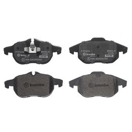 Brembo Bremsbelagsatz, Scheibenbremse XTRA LINE P 59 043X vorne rechts links ohne Zubeh&ouml;r f&uuml;r GENERAL MOTORS FIAT VAUXHALL SAAB OPEL CHEVROLET 9317537
