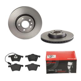 Brembo Bremsensatz, Scheibenbremse vorne rechts links innenbel&uuml;ftet 313mm f&uuml;r SKODA VW SEAT AUDI FORD 1108038 JZW698302CC 7M3698151B 1420-54284