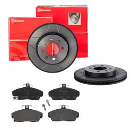 Brembo Bremsensatz-Vorderachse MAX LINE / STANDARD Bremsensatz, Scheibenbremse vorne rechts links innenbel&uuml;ftet 262mm f&uuml;r ACURA MG ROVER HONDA SFP1001
