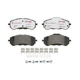 Brembo Bremsbelagsatz, Scheibenbremse vorne rechts links mit Zubeh&ouml;r f&uuml;r PEUGEOT (DF-PSA) CITRO&Euml;N TOYOTA 1678168180 1610428780 1647860280 P 61 120X