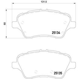 Brembo Bremsensatz-Vorderachse MAX LINE / STANDARD SG00000CK1 Bremsensatz, Scheibenbremse vorne rechts links innenbel&uuml;ftet 278mm f&uuml;r FORD AY1Z2001E AY
