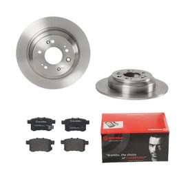 Brembo Bremsensatz-Hinterachse IJDTIDJ1V2 Bremsensatz, Scheibenbremse hinten rechts links voll 305mm f&uuml;r PROTON HONDA 43022TL1G00 H4302TA0003 43022TA0