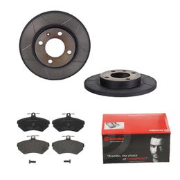 Brembo Bremsensatz, Scheibenbremse vorne rechts links Geschlitzt 239mm f&uuml;r SKODA VW SEAT AUDI 839615301 6N0698151A 6N0698151B 1420-53817