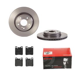 Brembo Bremsensatz, Scheibenbremse Bremsensatz-Hinterachse COATED DISC LINE / STANDARD ijdtidjdd6 Hinterachse innenbel&uuml;ftet 300mm 22mm f&uuml;r MERCEDES-BE