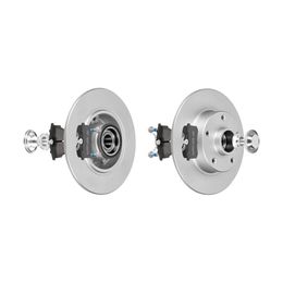 F.BECKER_LINE Bremsensatz, Scheibenbremse hinten rechts links voll 260mm f&uuml;r SKODA VW PEUGEOT SEAT AUDI LANCIA NISSAN OPEL DS RENAULT TRUCKS FIAT CITR