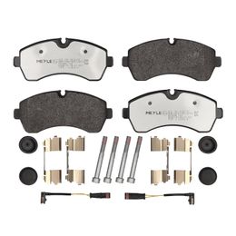 Meyle Bremsbelagsatz, Scheibenbremse Meyle-PD Quality 025 292 0020/PD vorne rechts links mit Zubeh&ouml;r f&uuml;r VW MERCEDES-BENZ A9064211500 9074209901 90642