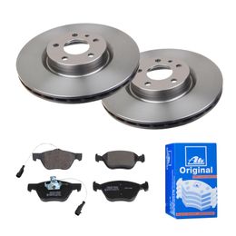 ATE Bremsensatz, Scheibenbremse 1420-22152 vorne rechts links bel&uuml;ftet 284mm f&uuml;r FIAT VAUXHALL OPEL 71711447 60699518 77362231