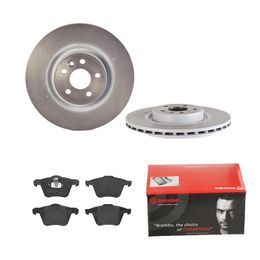 Brembo Bremsensatz-Vorderachse COATED DISC LINE / STANDARD Bremsensatz, Scheibenbremse vorne rechts links innenbel&uuml;ftet 336mm f&uuml;r FORD VOLVO 30769057