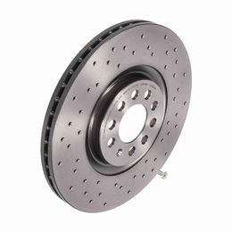 Brembo Bremsscheibe XTRA LINE vorne rechts links Gelocht/innenbel. 312mm f&uuml;r SKODA VW SEAT (FAW) AUDI JZW615301G 8L0615301 8N0615301A 09.7880.1X