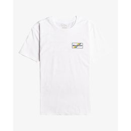 Billabong T-Shirt »Walled« White XL XL Stoff: Baumwoll-Jersey-Stoff [160 g/m2]