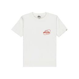 Quiksilver T-Shirt »Evo Waves Festival« weiß 14 14 Stoff: Baumwolle, [160 g/m2]