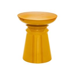Atmosphera Cr&eacute;ateur d'int&eacute;rieur Couchtisch in gelb | Gr.: onesize