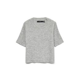V&eacute;ro Moda Vero Moda Strickpullover in Light Grey Melange | Gr.: XL