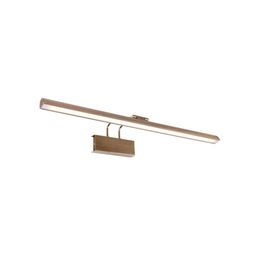 Licht-Erlebnisse Wandlampe EEK F (B)60 x (H)9 cm in Bronze | Gr.: onesize