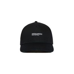 Dsquared2 Baseball Cap schwarz Wei&szlig;e Sweat and Tears Stickerei Unisex | Gr.: onesize