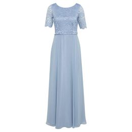 Vera Mont Abendkleid mit Spitze in Light Steel Blue | Gr.: 38
