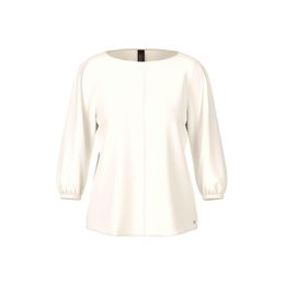 Marc Cain ADDITIONS Lockere Seidenbluse in Off White | Gr.: 38