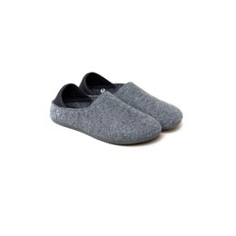 Gottstein Hausschuh Wool Slip-On in grey/charcoal | Gr.: 41