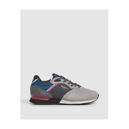 Pepe Jeans Sneakers London in Grau | Gr.: 45