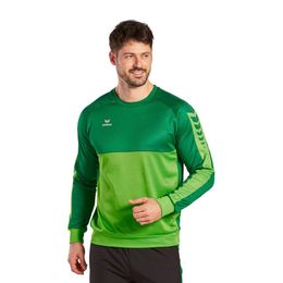 Erima Unisex Erwachsene Six Wings Sweatshirt in green/smaragd | Gr.: XL