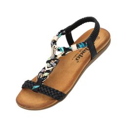 Palado Komfort-Sandalen in BLACK | Gr.: 40