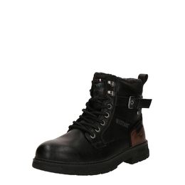 Mustang Lace-Up Boots male Black size 45